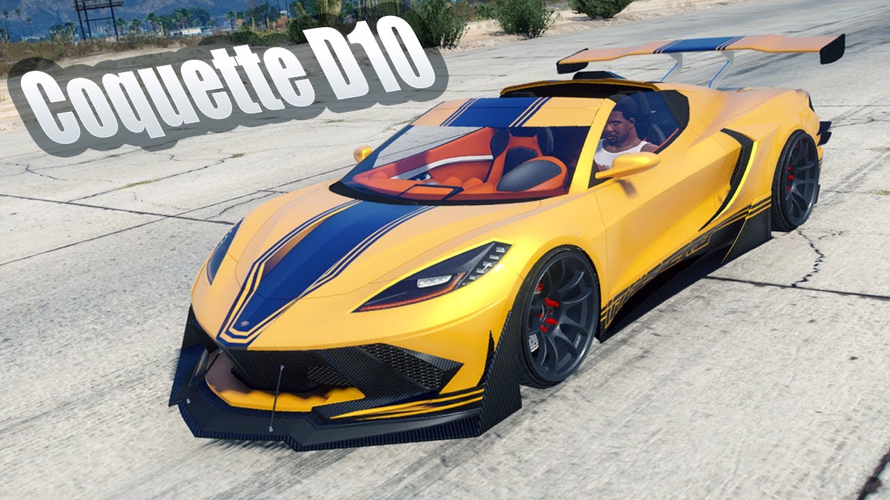 Coquette D10 (Corvette C8) / GTA 5 Update - YouTube