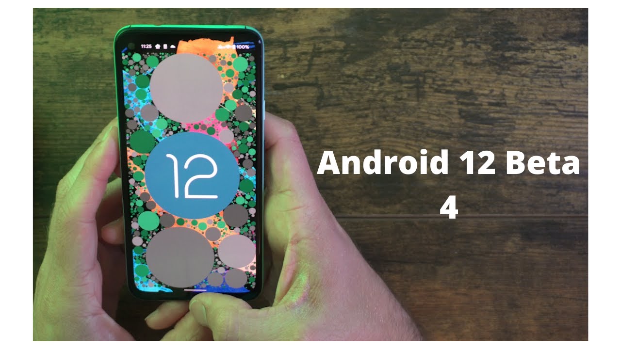 Android 12 Beta 4 - YouTube