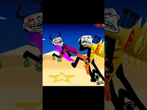 Gold Giant Boss Meets Vampire Sword 🤯 #stickwarlegacy #shorts