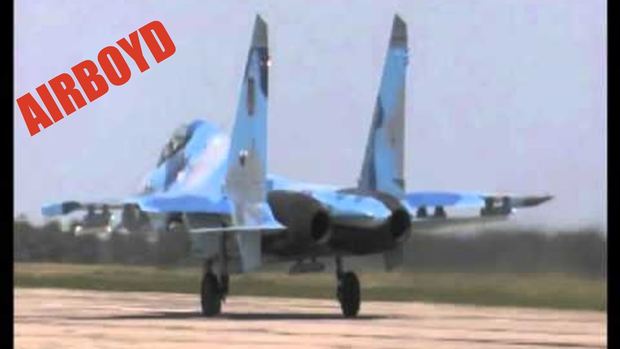 SU-27 Take Off (2011) - YouTube