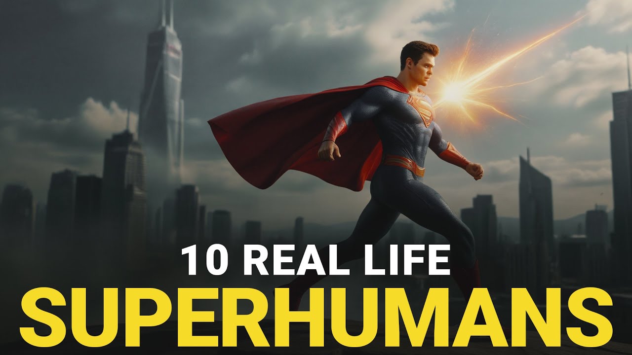 Top 10 Incredible Real Life Superhumans with Actual Superpowers! - YouTube