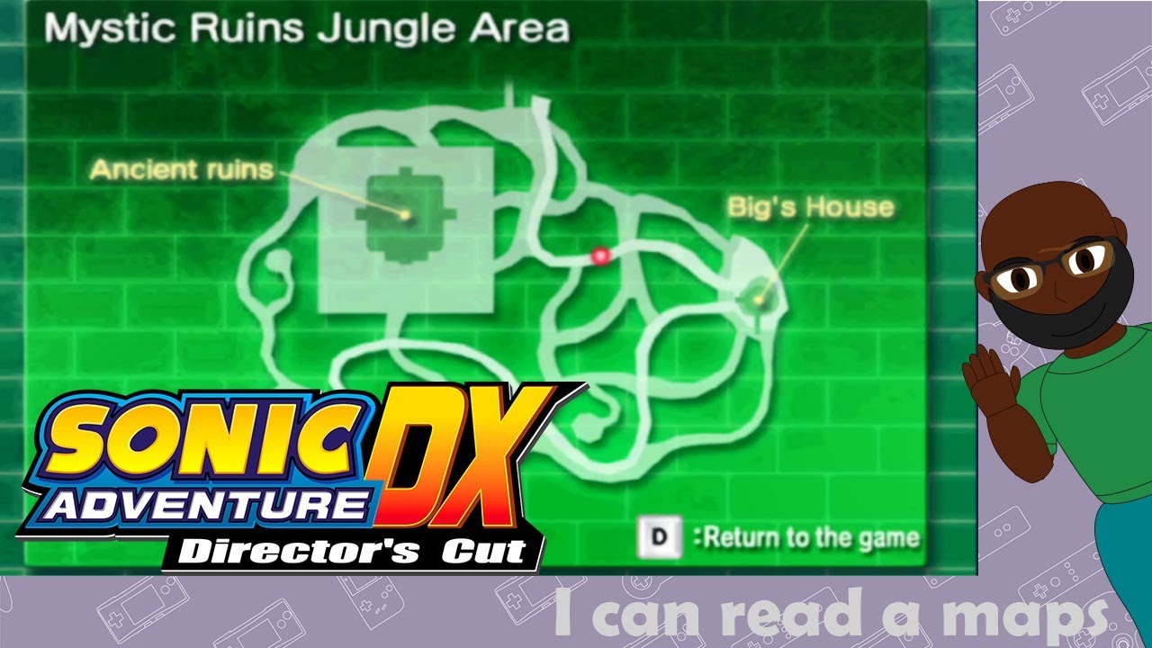 I can Read a maps/ Sonic Adv DX EP22 - YouTube