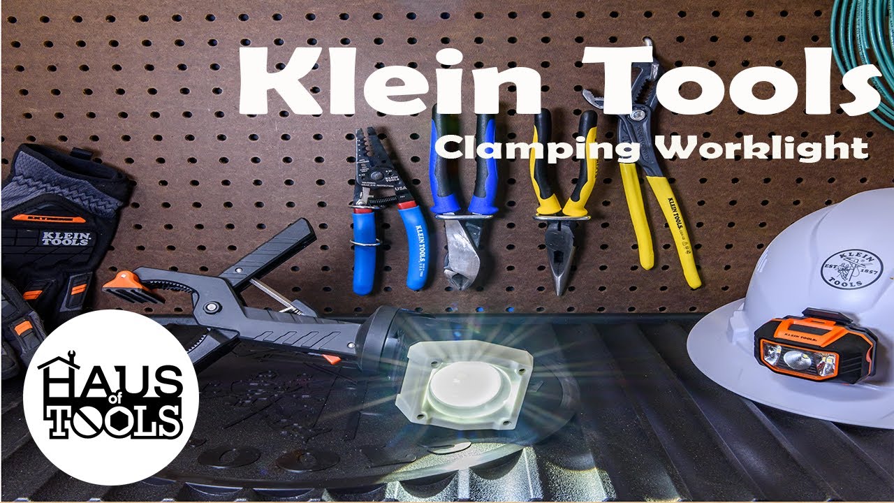 Klein Tools 56029 Clamping Worklight - YouTube