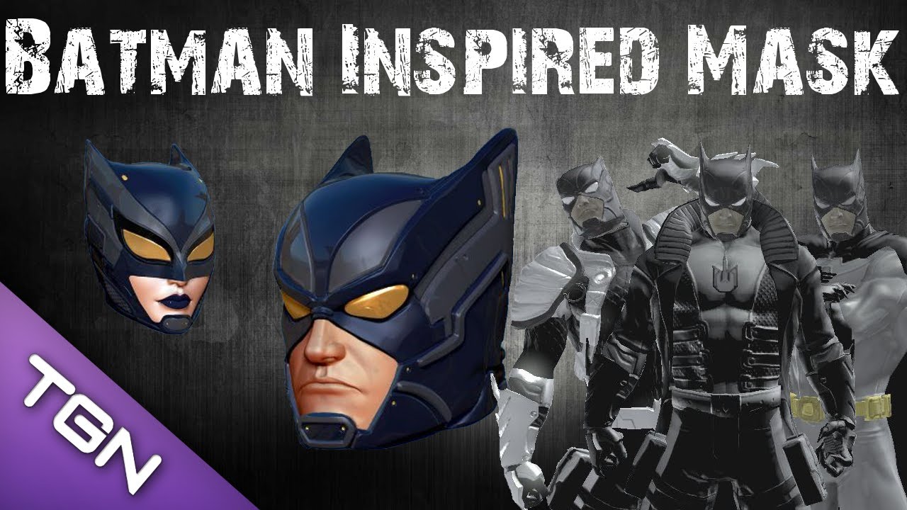 DCUO - Batman-Inspired Mask [HOW TO GET] - YouTube
