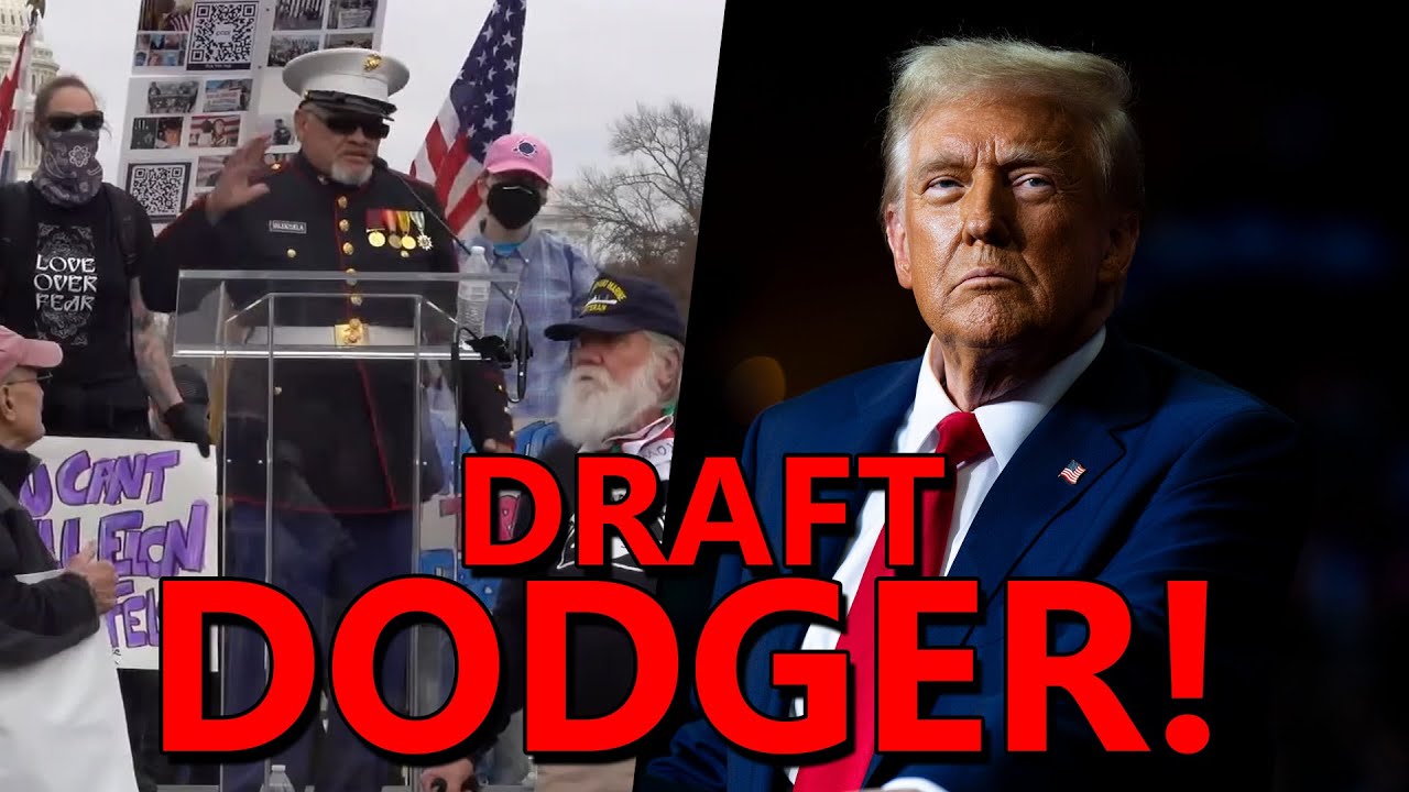 Veterans Torch DRAFT DODGER Trump: "How Dare You Fire Veterans!" - YouTube
