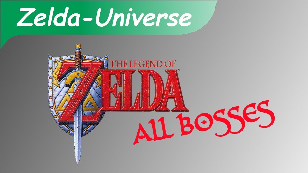Zelda Secrets - All Bosses and Mini-Bosses from 1986-2018 - YouTube
