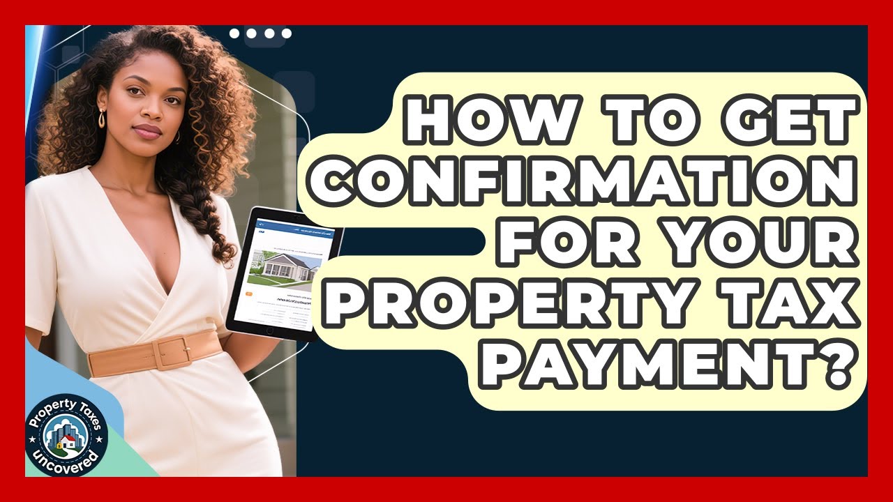 How To Get Confirmation For Your Property Tax Payment? - Property Taxes ...