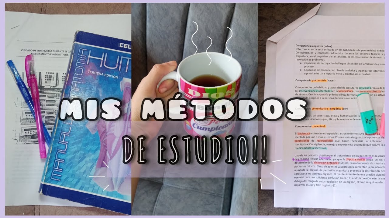 MÉTODOS DE ESTUDIO MAS EFECTIVOS (deja de perder tiempo) | Alexa Ruiz ...