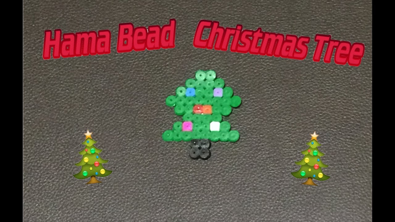 How to make a Hama Bead Christmas Tree! - YouTube