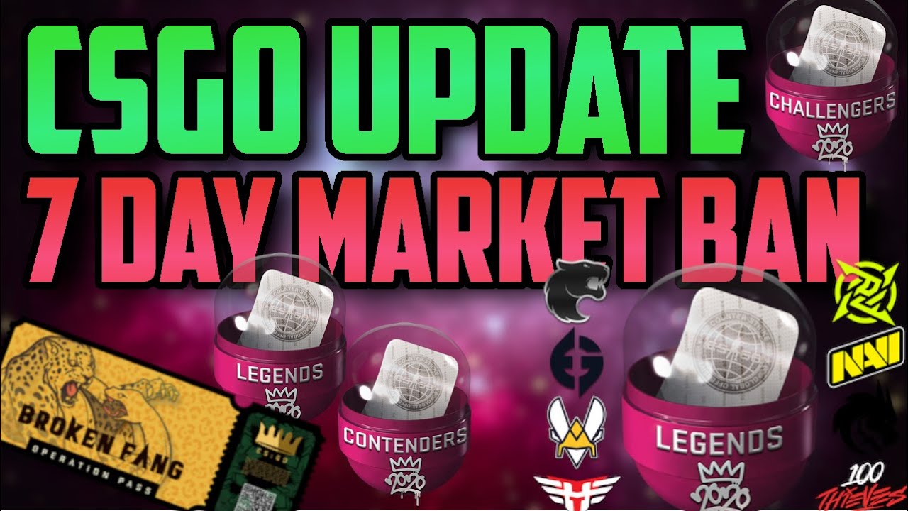 CSGO Update - 7 Day Market Ban on Store items | Prix - YouTube