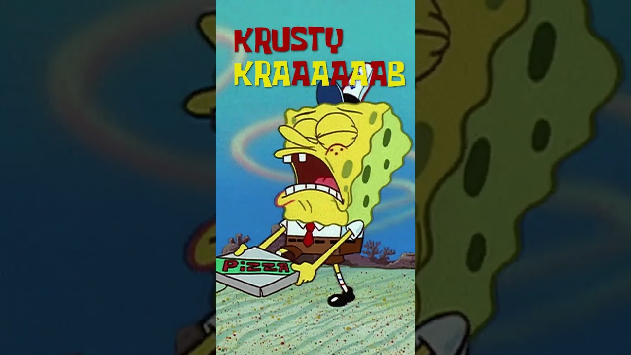 Spongebob Krusty Krab Pizza