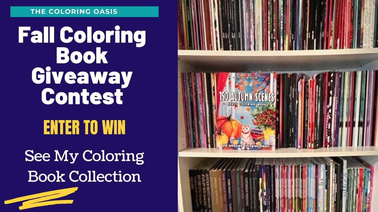 Autumn Free Coloring Book Contest Giveaway | My Coloring Book ...