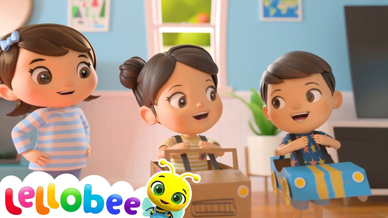 Driving In My Car | Boo Boo Kids Nursery Rhymes & Kids Songs | Lellobee ...