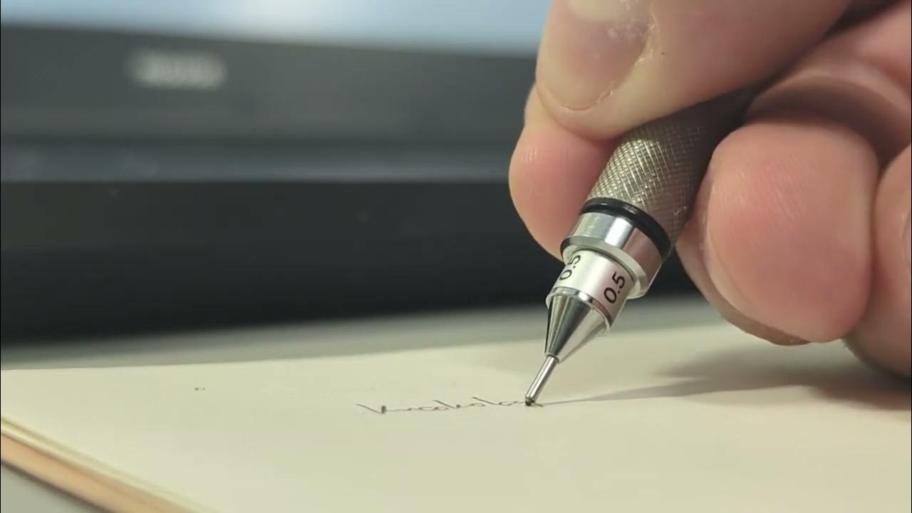 Mitsubishi Hi-Uni 5050 - YouTube