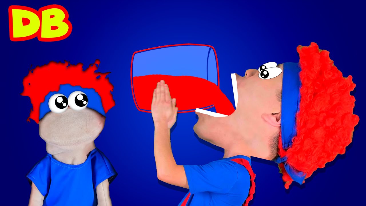 Yummy Fruit Juice with Puppets | D Billions Kids Songs - YouTube