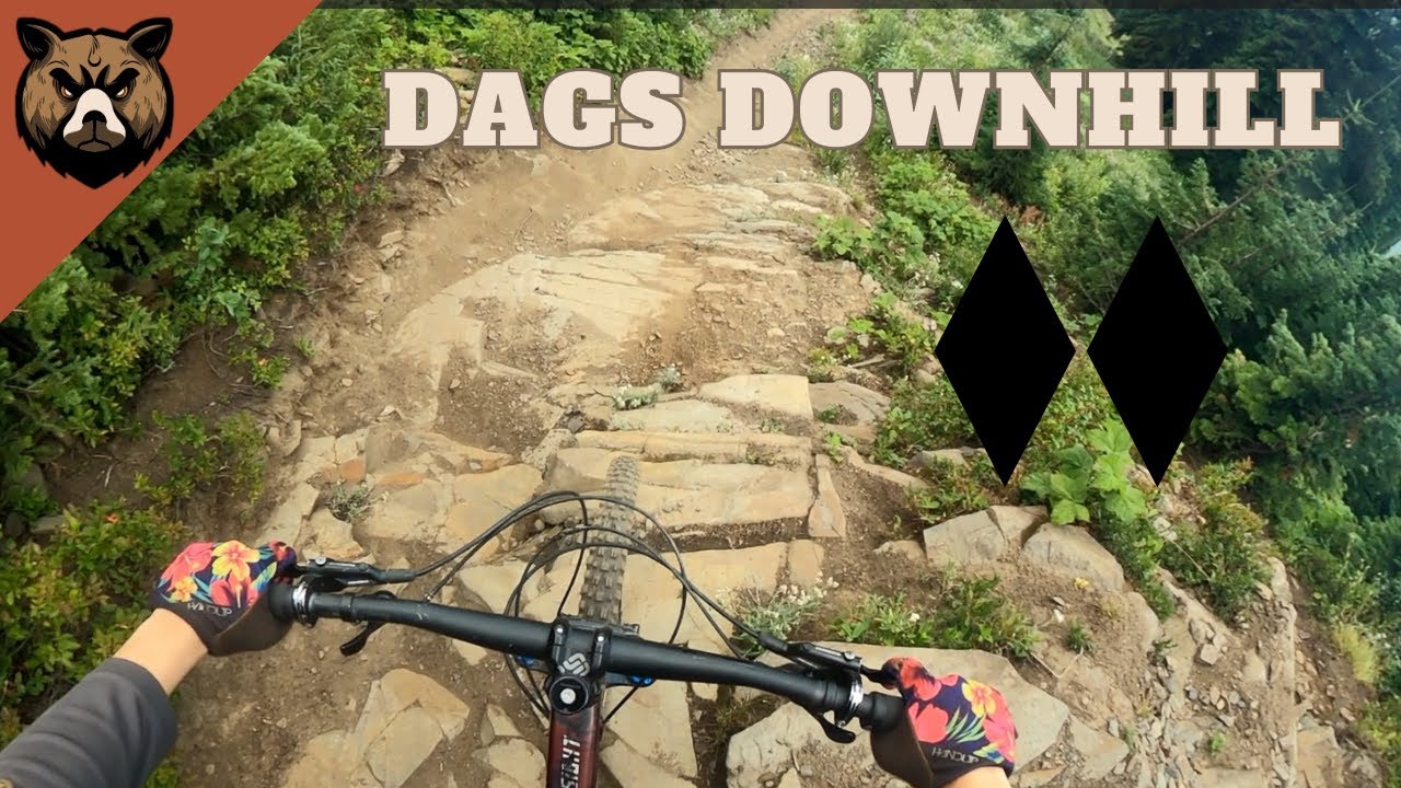 The Best Double Black Tech Trail at Silverstar Bike Park | Dags ...