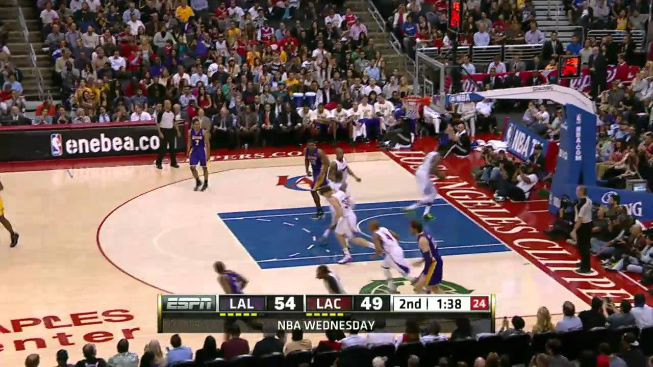 LAL vs LAC, 2012/4/4 NBA - YouTube