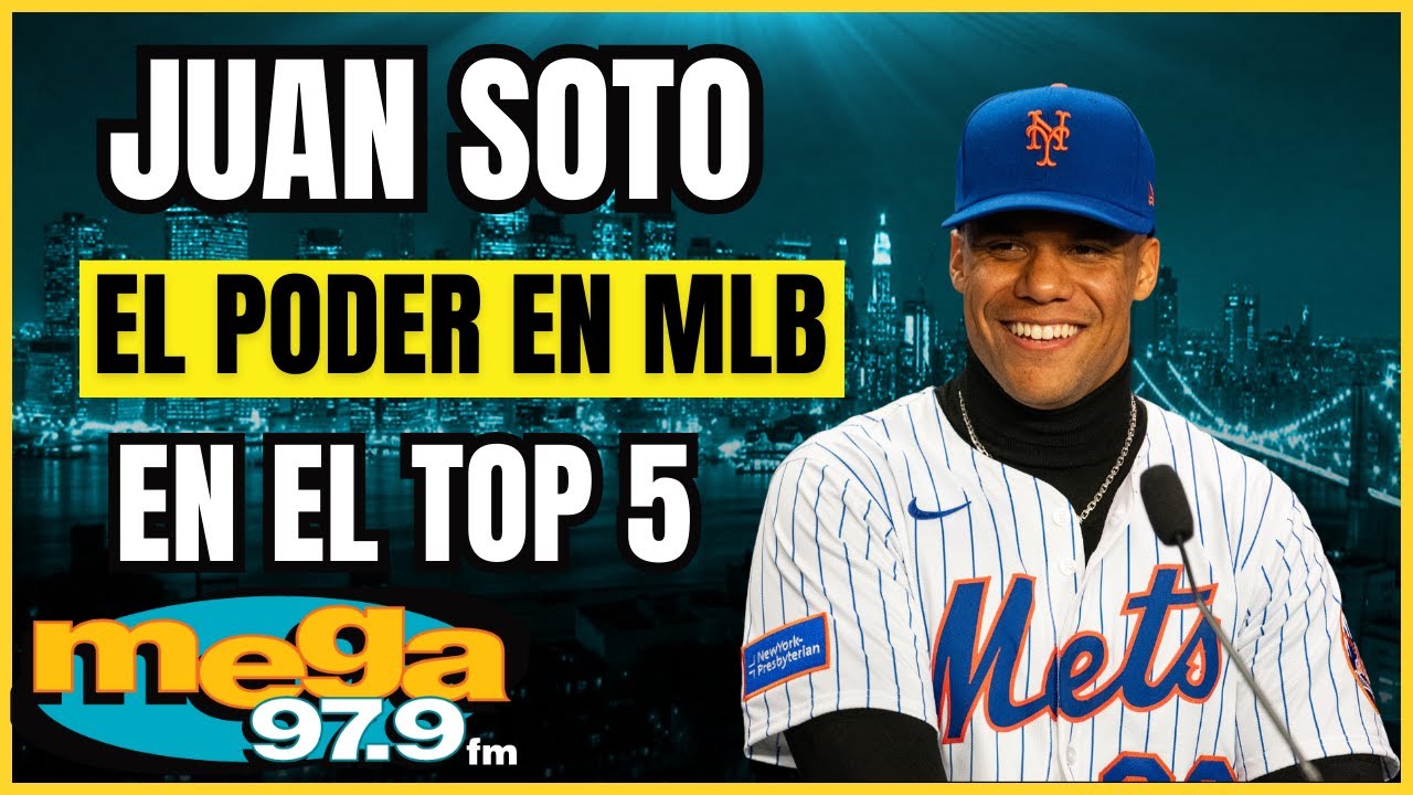 JUAN SOTO El Poder en MLB entre top 5 - YouTube