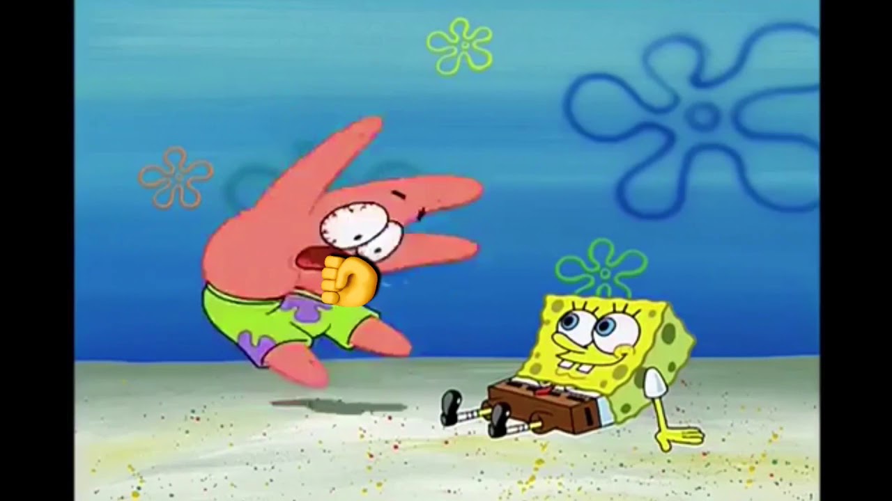Spongebob’s stand (but only has hands) beats Patrick - YouTube