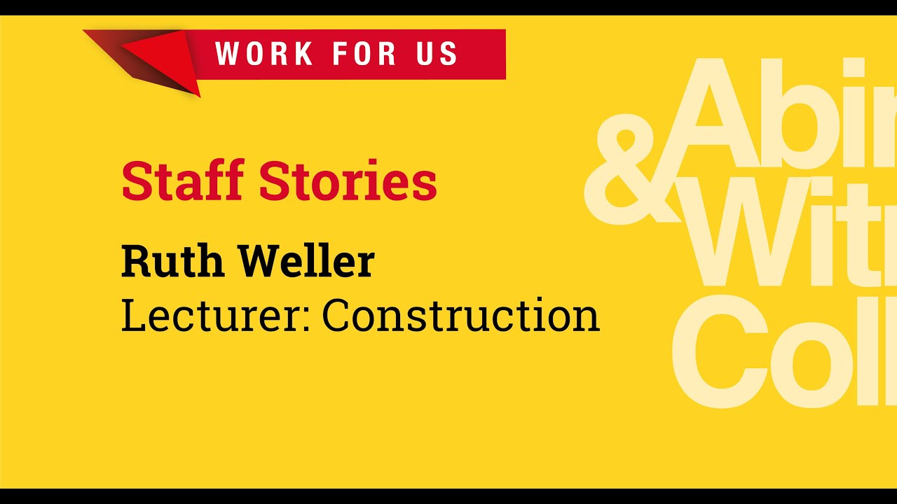 AW Staff Stories: Ruth Weller | Construction - YouTube
