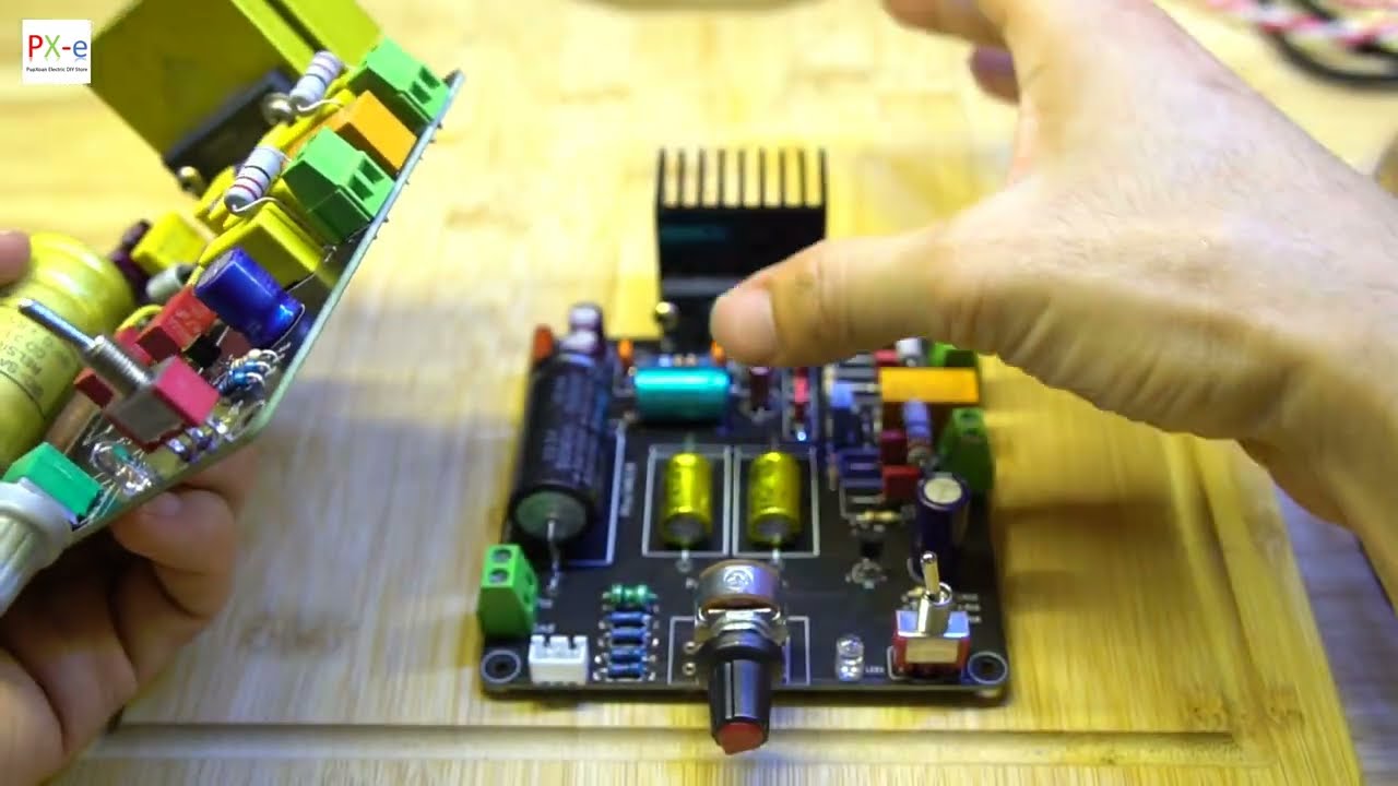 Test chipamp MC13304 và TA8210 trên mẫu PCB mới dành cho dân chơi tụ ...