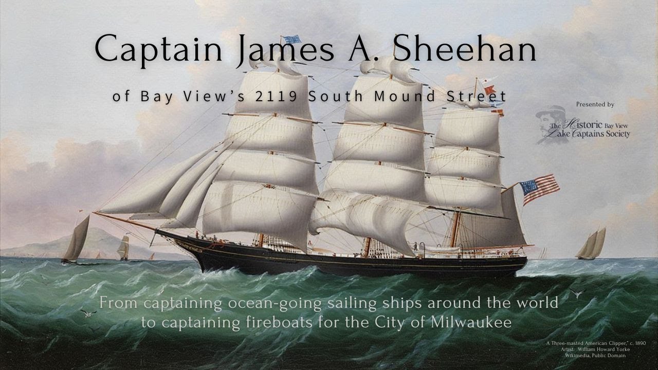 Captain James A. Sheehan: from Sea Captain to Fireboat Captain! - YouTube