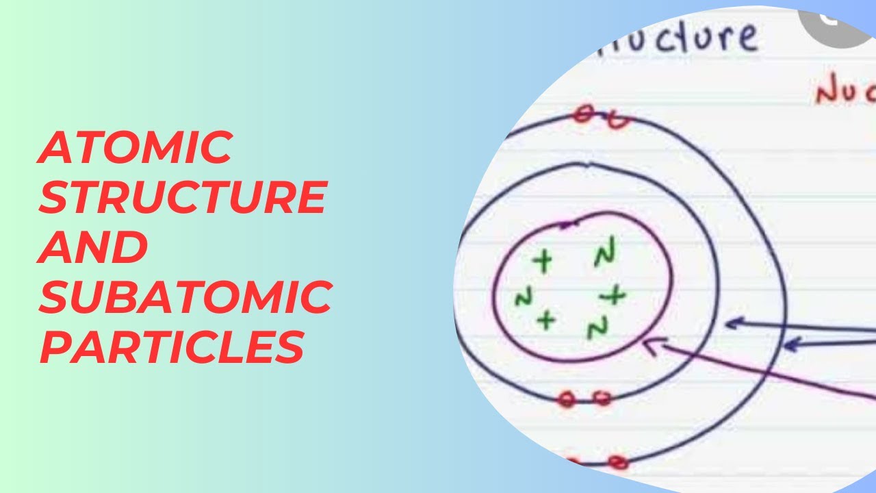 Atomic structure | subatomic particles | why atoms are neutral ...
