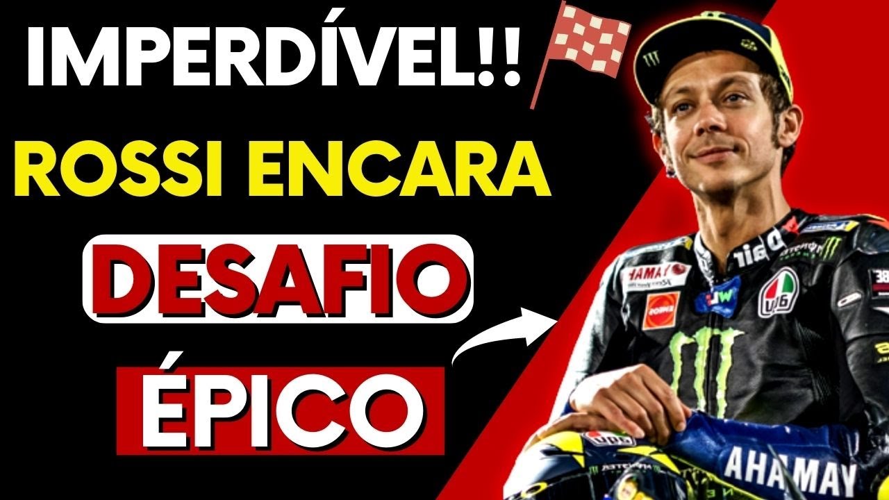 💥 ️Valentino Rossi volta à ativa em grande estilo. Descubra em qual ...