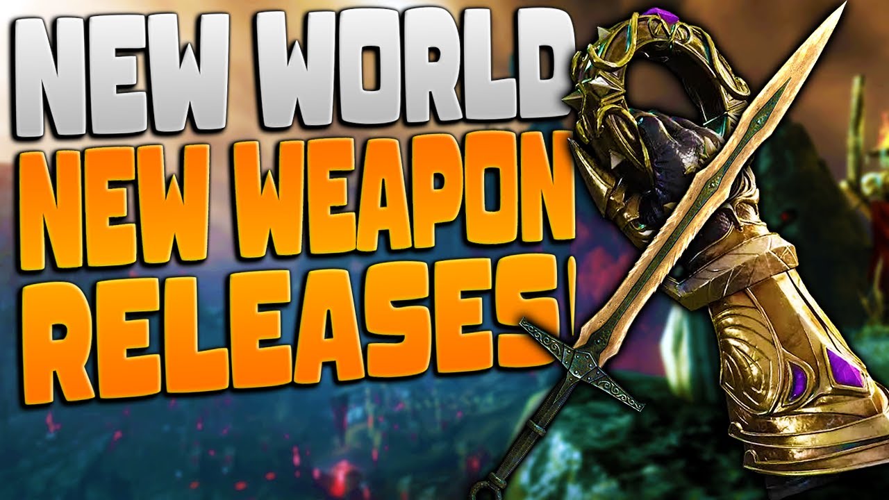 WILL THESE BE THE FIRST NEW WEAPONS IN NEW WORLD? New World Post Launch ...