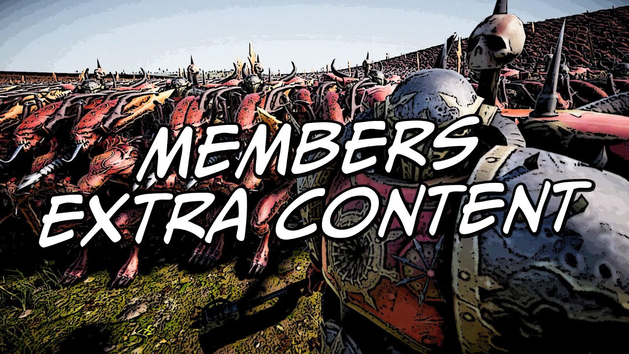 [MEMBES ONLY] 400,000 BLOOD LETTERS vs Empire FORT Defence! | Warhammer ...