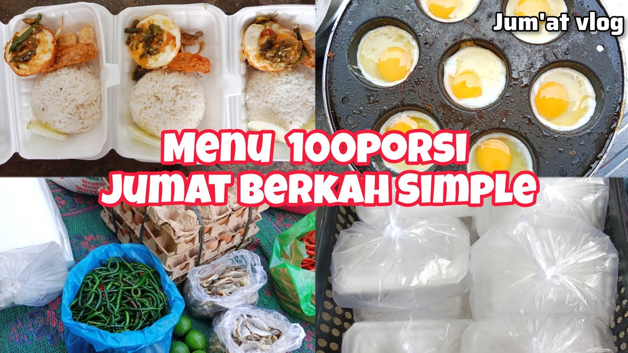 MENU JUMAT BERKAH SIMPLE DAN MURAH KEGIATAN JUMAT BERKAH MENJELANG ...