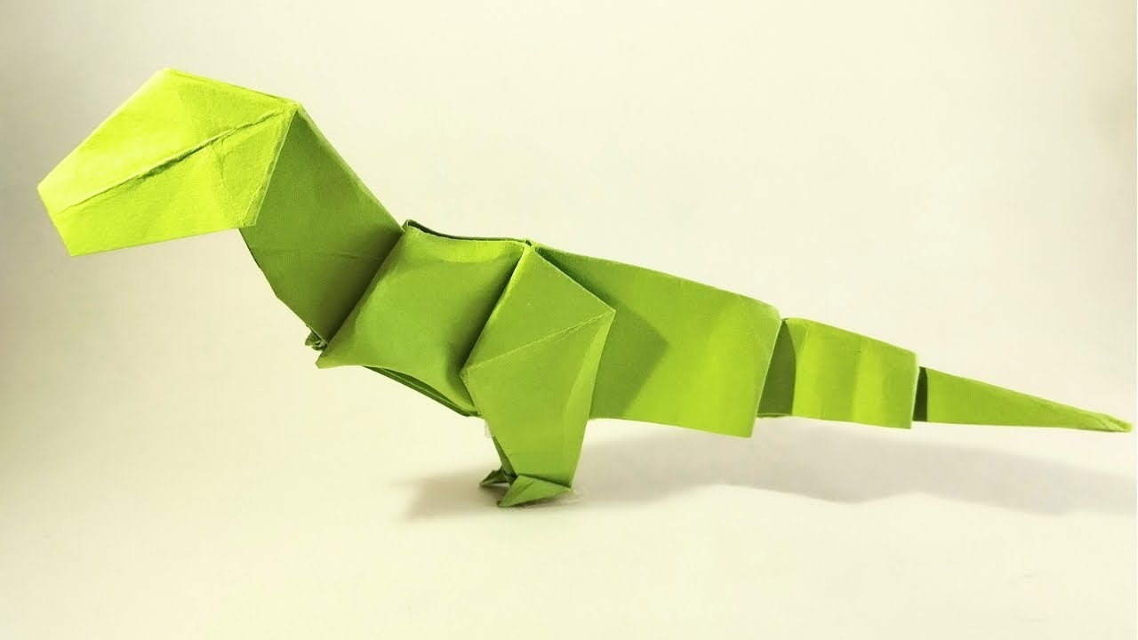 ORİGAMİ DİNOZOR YAPIMI|ORİGAMİ DİNOSOUR|KAĞITTAN DİNAZOR YAPIMI|Origami ...