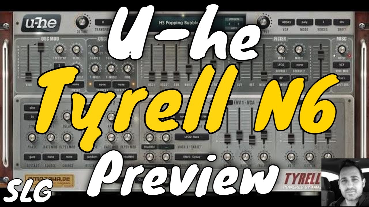 Uhe Tyrell N6 | Presets preview - YouTube