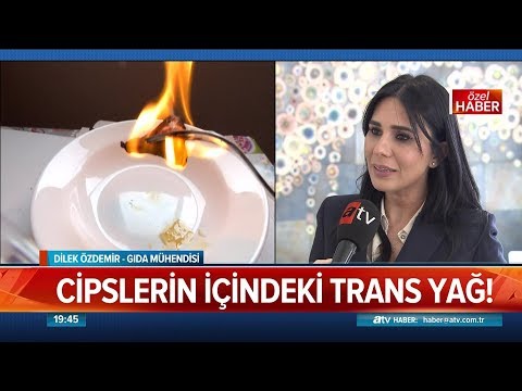 Cipslerin içindeki trans yağ!  - Atv Haber 23 Mart 2019