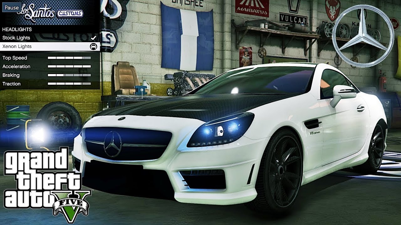GTA V Mercedes Benz 2016 Real Mod | Review - YouTube