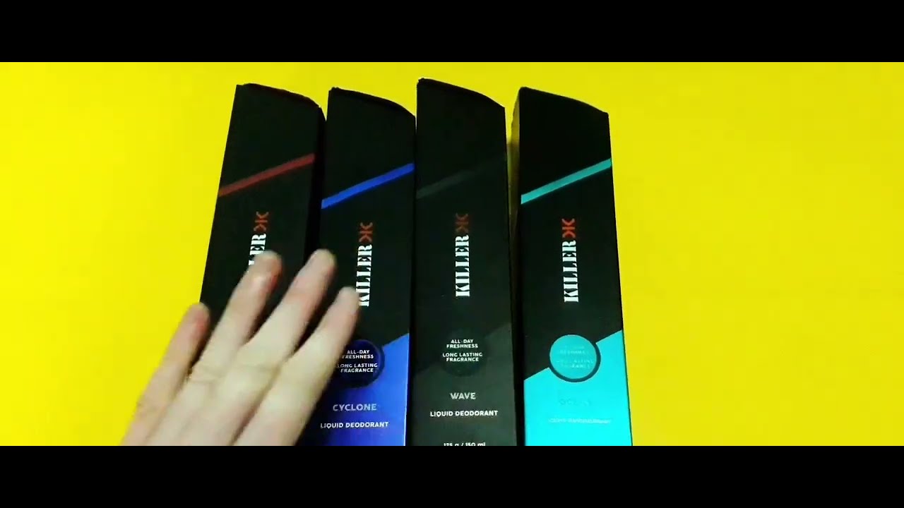 Killer Perfume body sprays for men & for women unboxing - YouTube