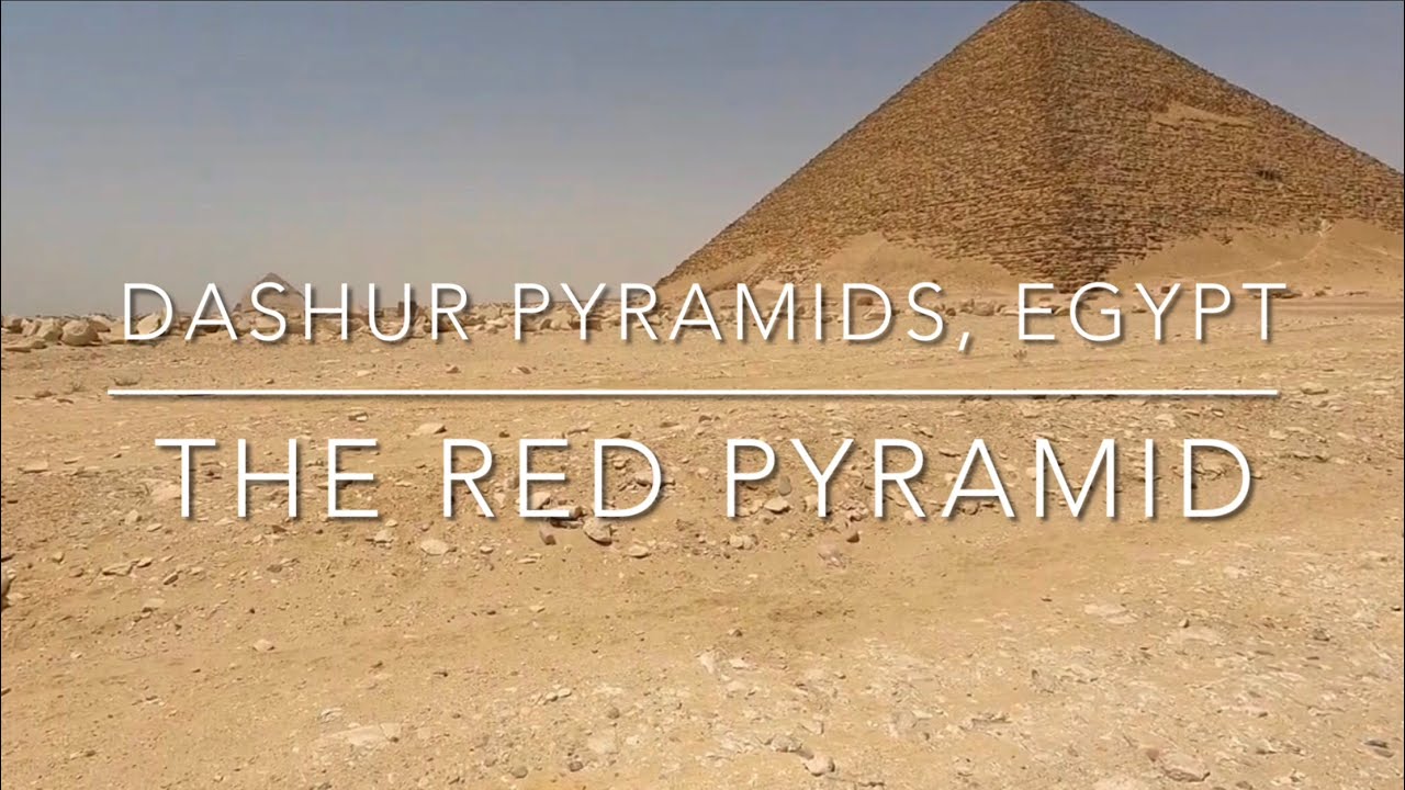 4K POV The Red Pyramid of Dashur - YouTube