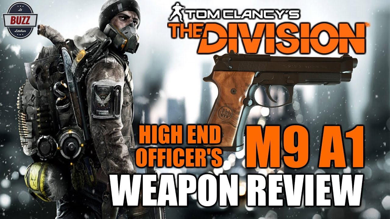 HIGH END OFFICER'S M9 A1 Pistol Weapon Review - Tom Clancy's The ...