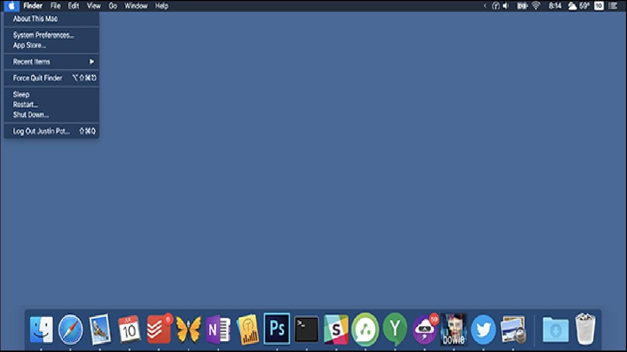 How to Enable macOS’ Dark Menu Bar and Dock - YouTube