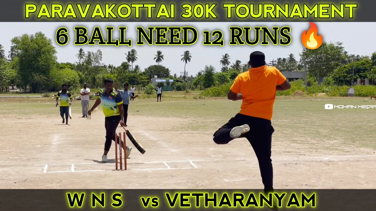 Paravakottai 30k Tournament Highlights | Semi Final Match | WNS vs ...