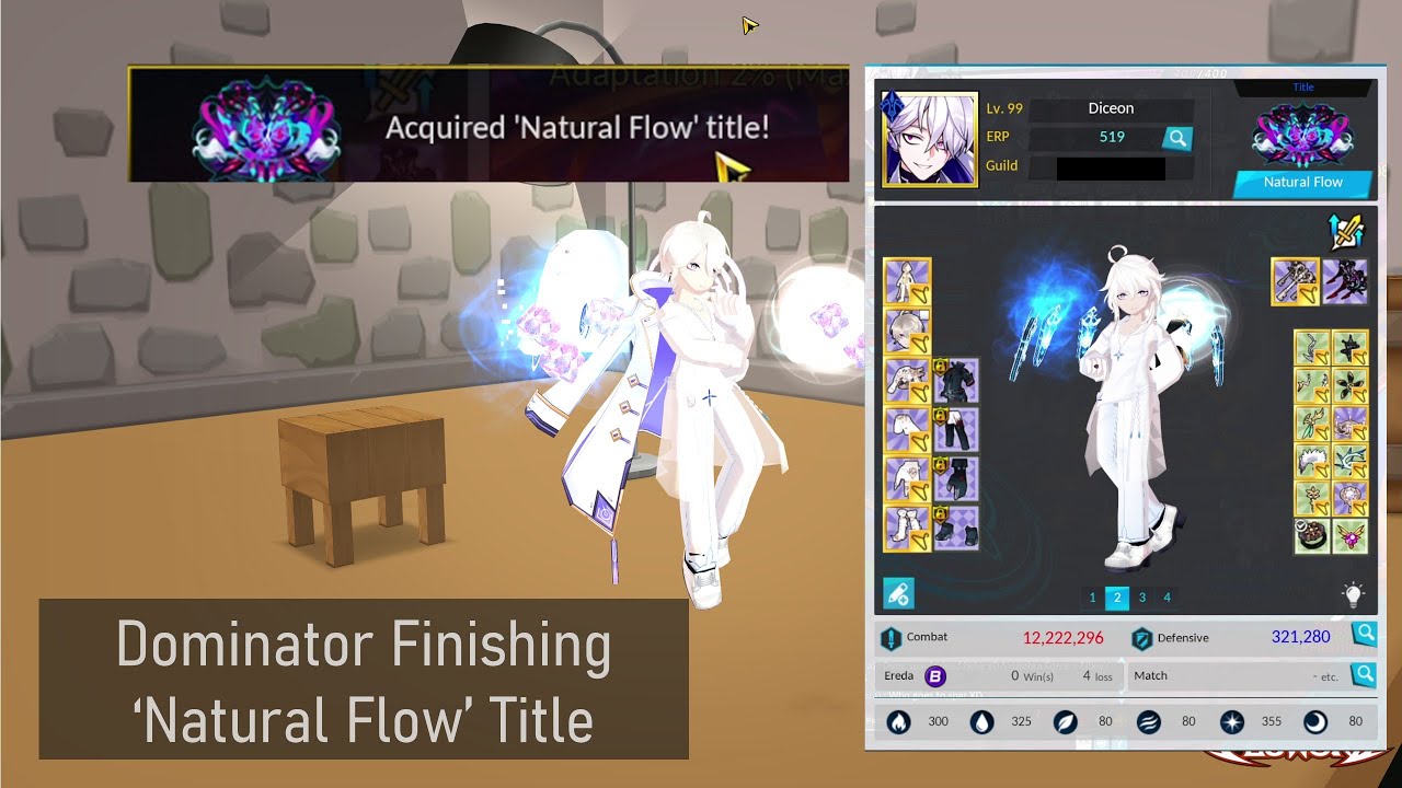 [Elsword NA] Dominator Finishing 'Natural Flow' Title/도미네이터 '자연의 흐름 ...