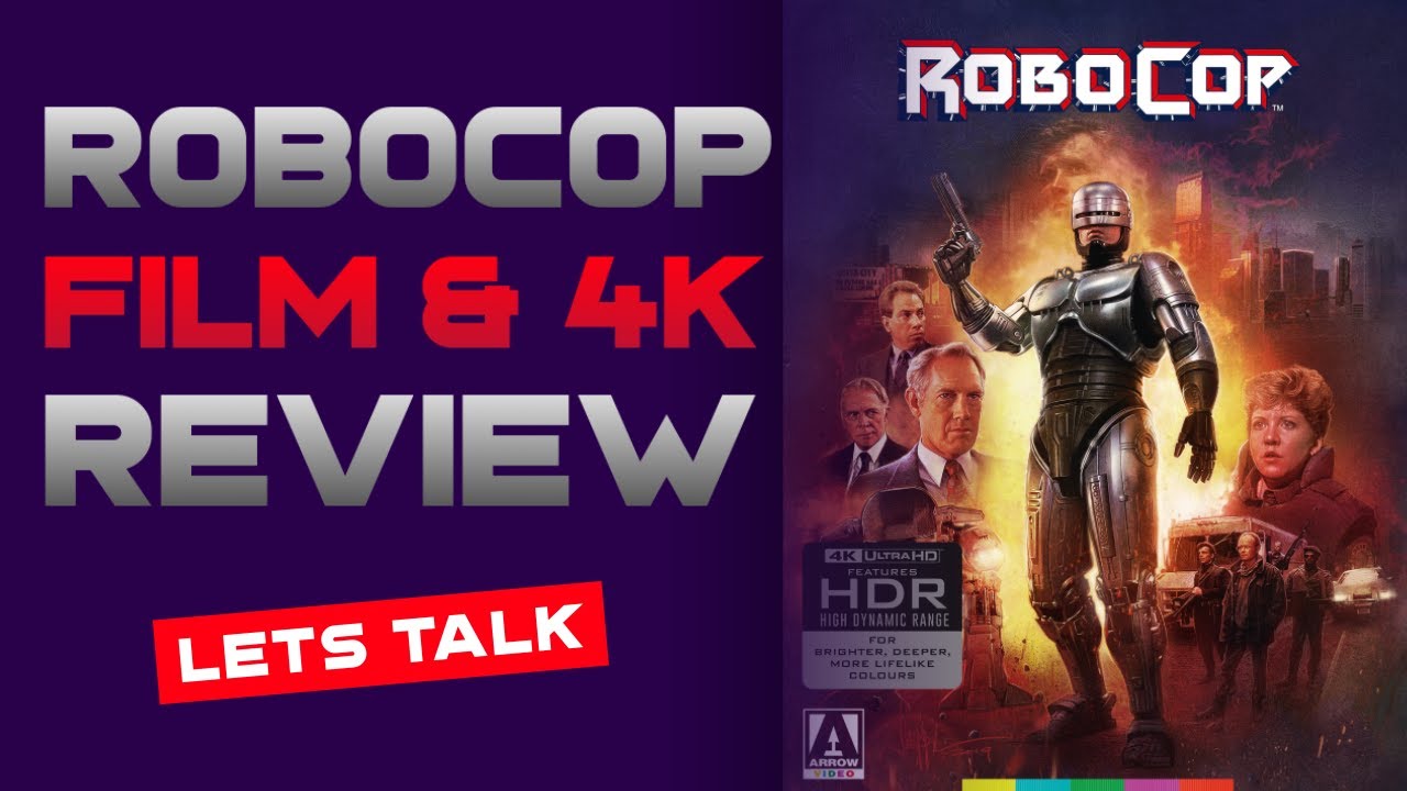 ROBOCOP ARROW VIDEO 4K REVIEW - Part Man, Part Machine ALL COP!! - YouTube