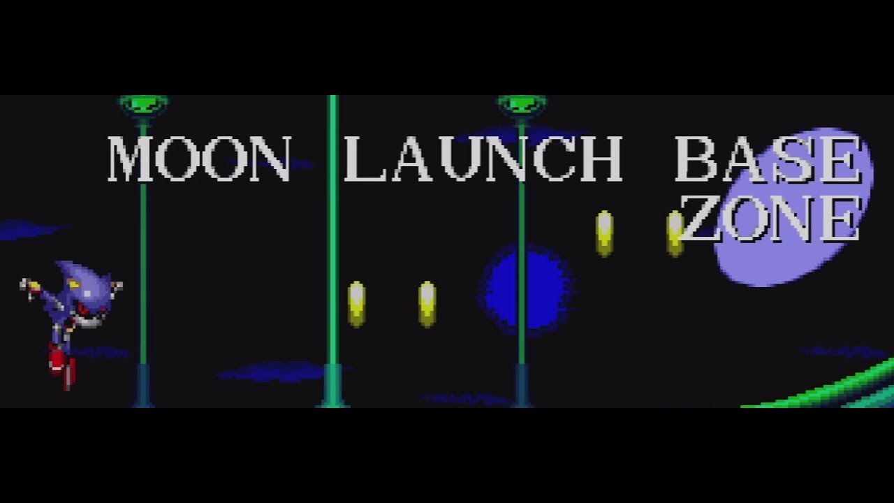 Moon Launch Base Zone (Classic Sonic Simulator) - YouTube