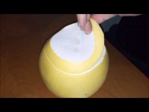 Ağaç Kavunu Kestik Tropikal Meyve Pomelo
