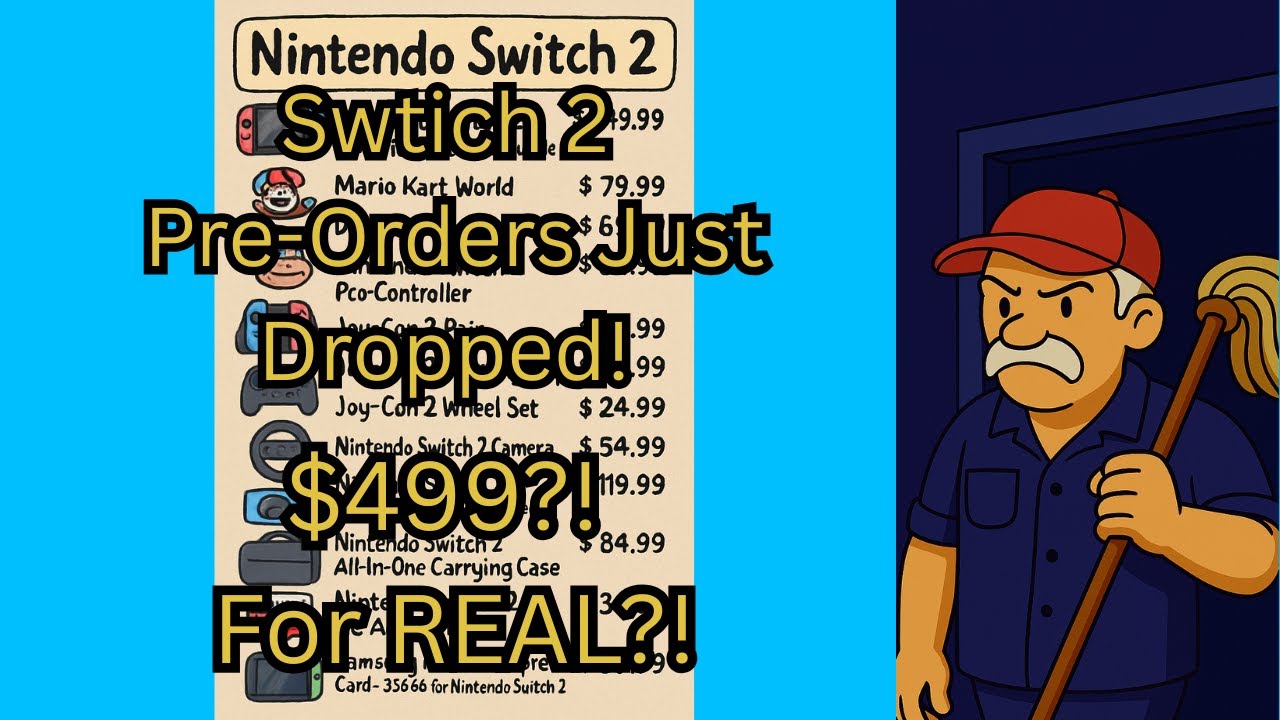 Nintendo Switch 2 Preorders Go Live April 24 – But There's a Catch ...