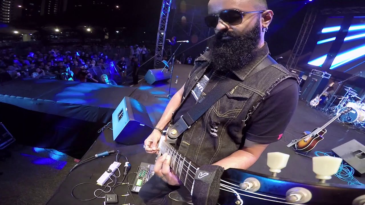 Guitar Solo - Daniel Sher Live at The Culture Bukit Jalil Stadium - YouTube