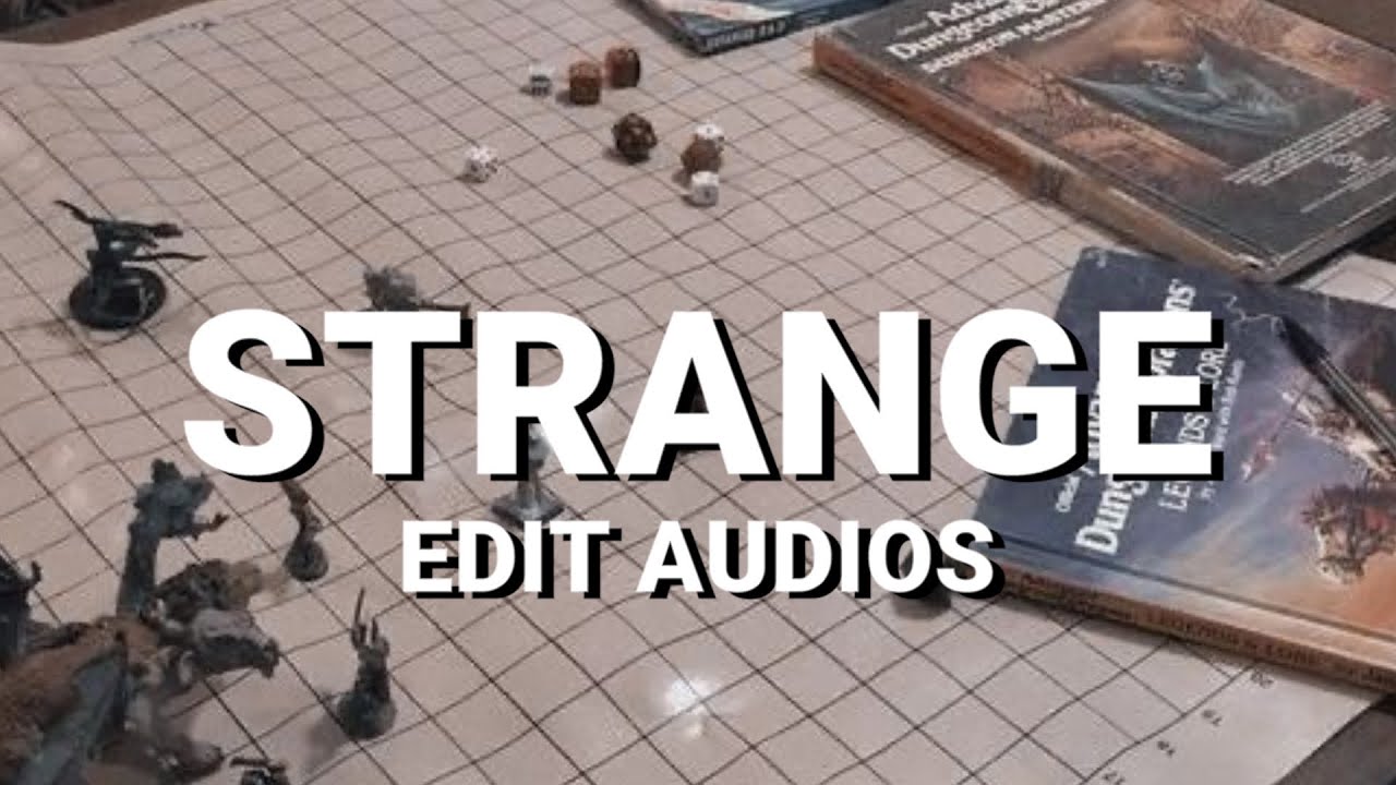 Strange Edit Audios Because It’s Stranger Things Season - YouTube