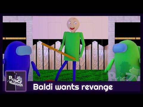Baldi's Basics VS Among us 1 - YouTube