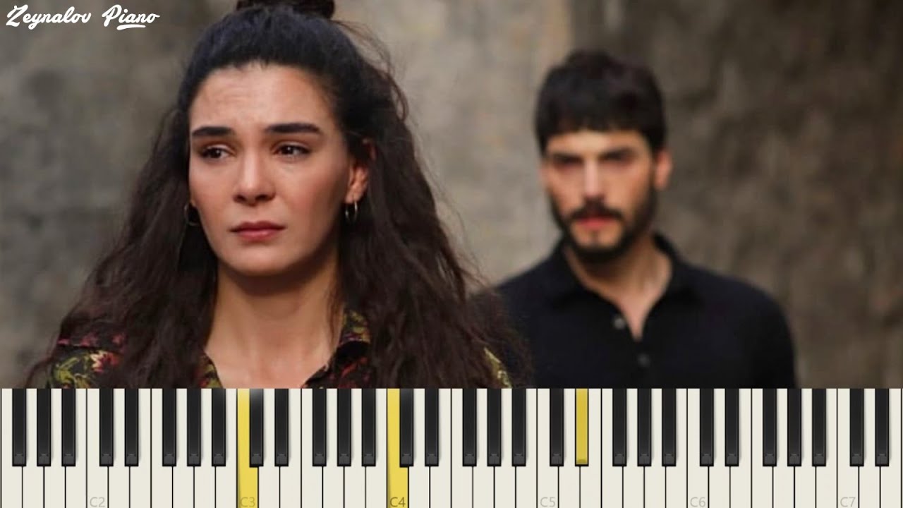 Hercai Dizi Müziği - Duygusal | Piano Tutorial - YouTube
