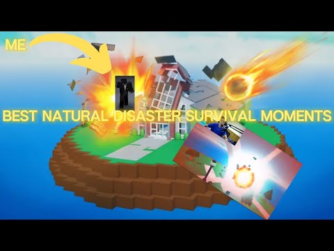 CRAZY NATURAL DISASTER SURVIVAL MOMENTS FROM LAST STREAM! - YouTube